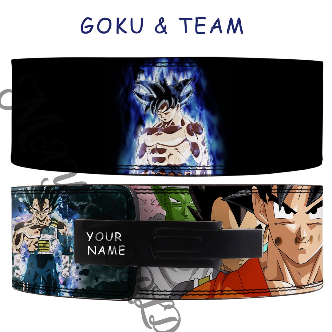 Goku Anime Belt|goku Ultra Instinct Belt| Powerlifting Custom Lever ...