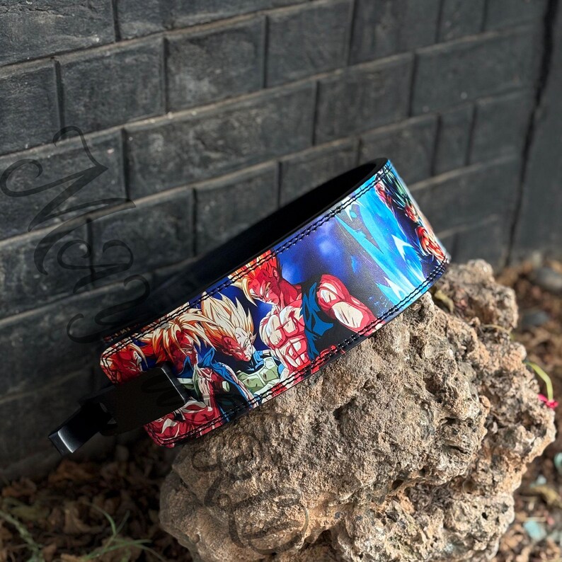 Goku Anime Belt, Goku Ultra Instinct Belt, Powerlifting Custom Lever ...