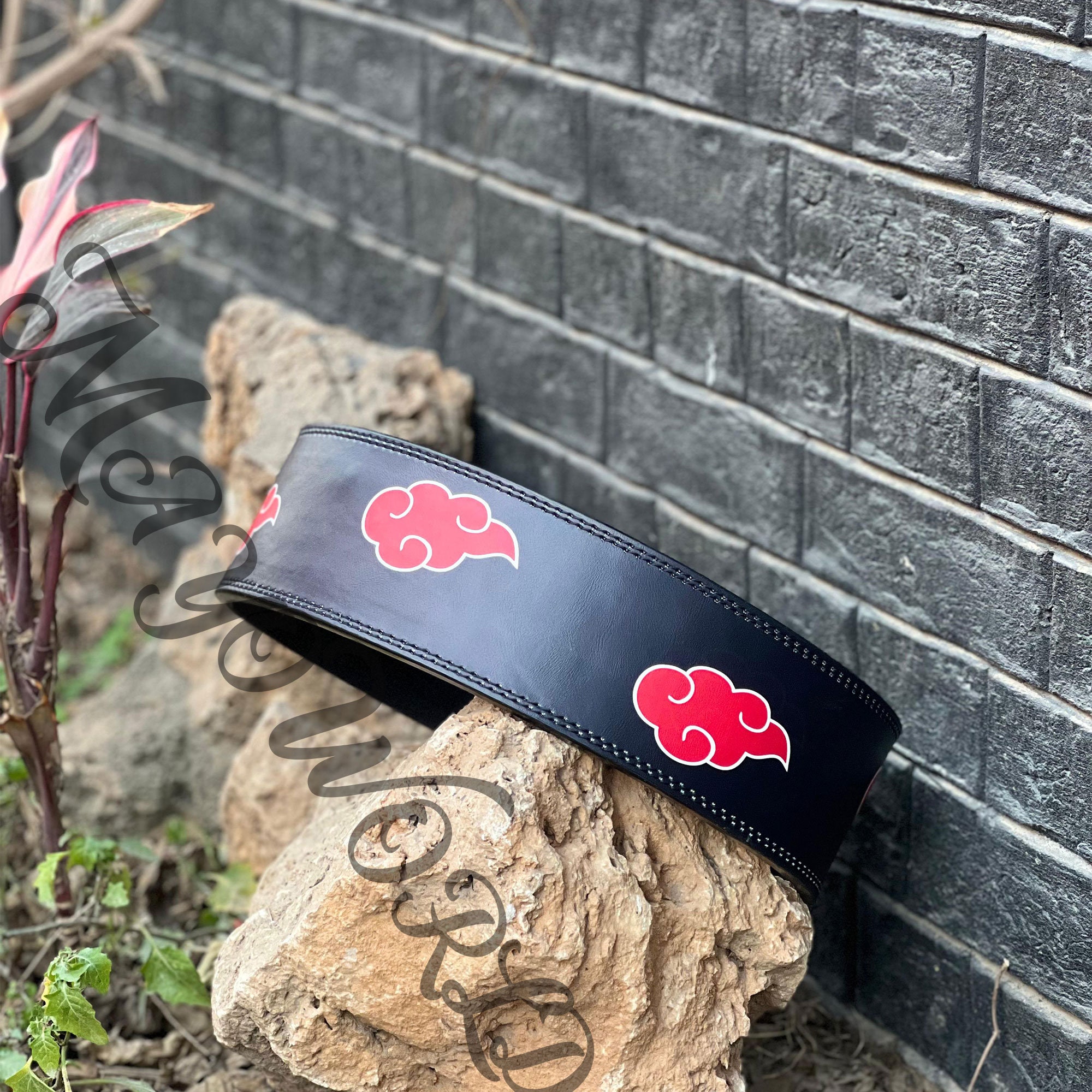 Akatsuki Cloud Power Weightlifting Nubuck Leather, Lever Belt ...