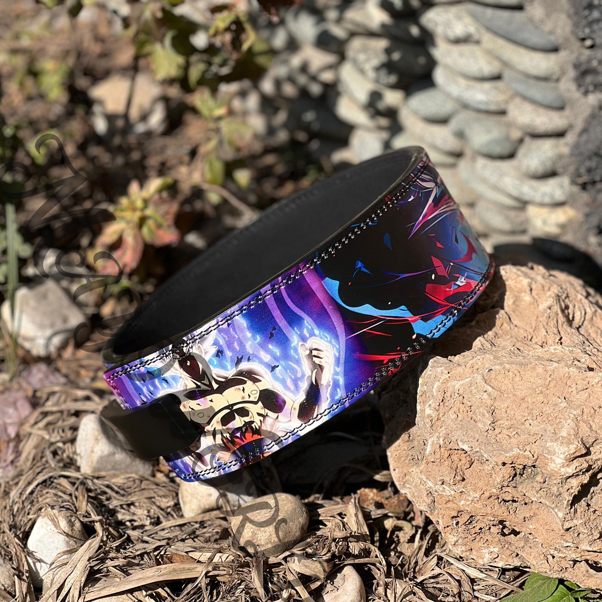 Goku Anime Belt|goku Ultra Instinct Belt|powerlifting Custom Lever Belt ...