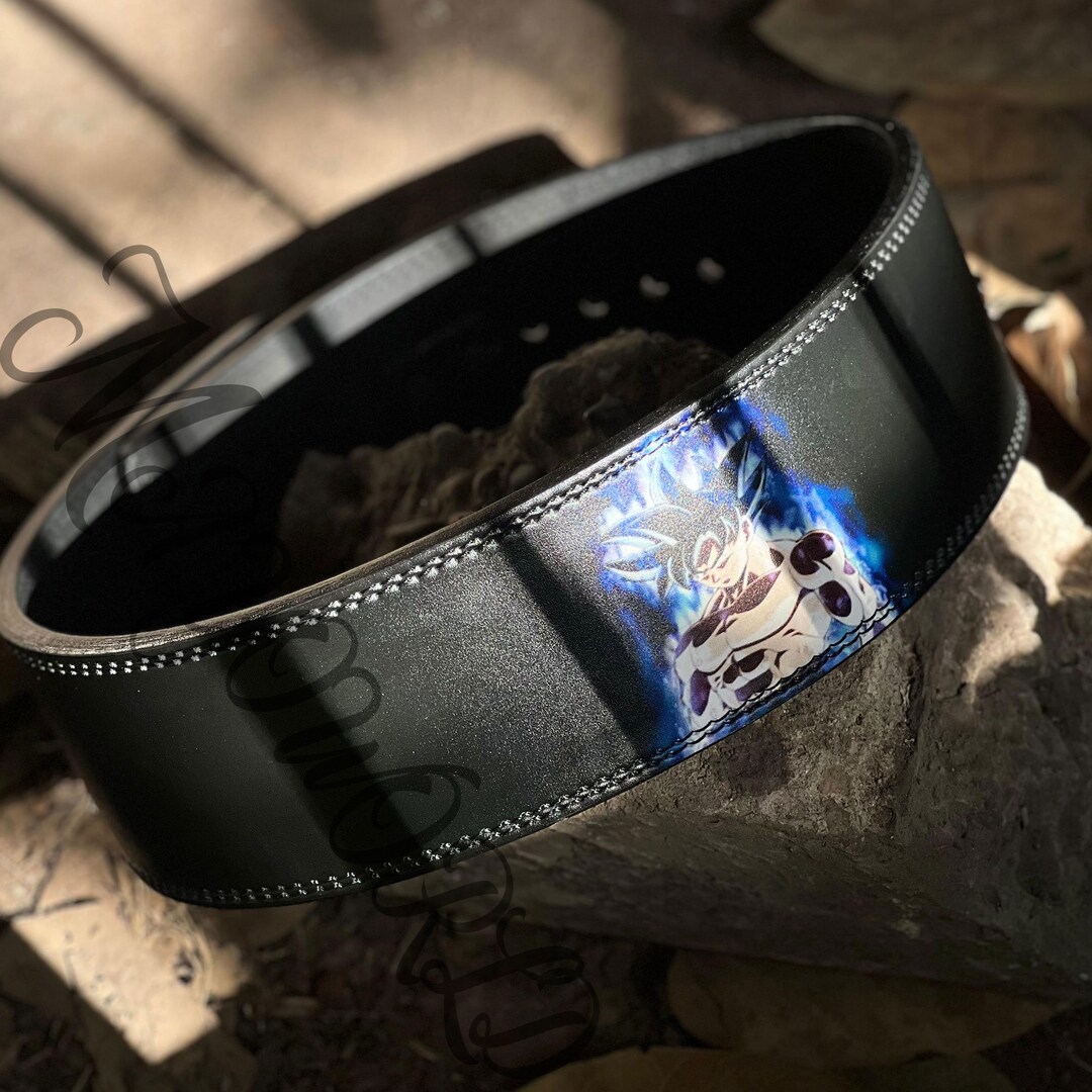 Goku Anime Beltgoku Ultra Instinct Belt Powerlifting Custom Lever Belt ...