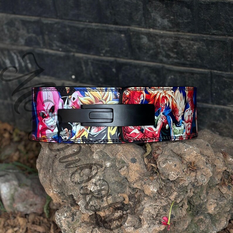 Goku Anime Belt, Goku Ultra Instinct Belt, Powerlifting Custom Lever ...