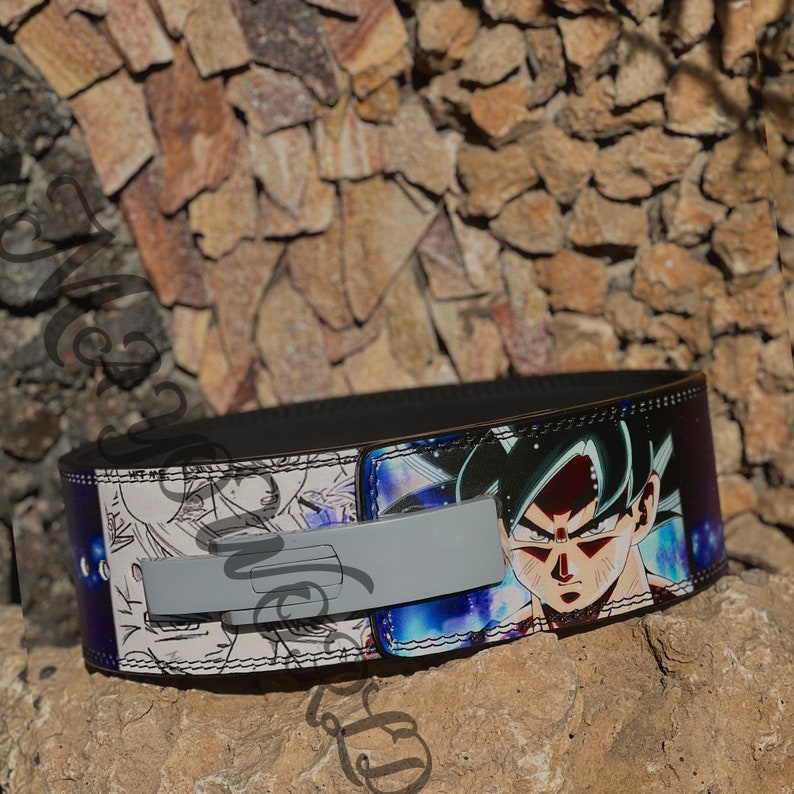 Goku Anime Beltgoku Ultra Instinct Belt Powerlifting Custom Lever Belt ...