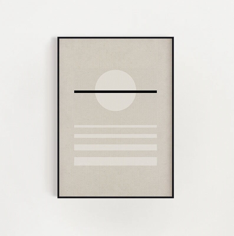 Zen Geometric Art Japandi Art Japanese Wall Art Wabi Sabi Art ...