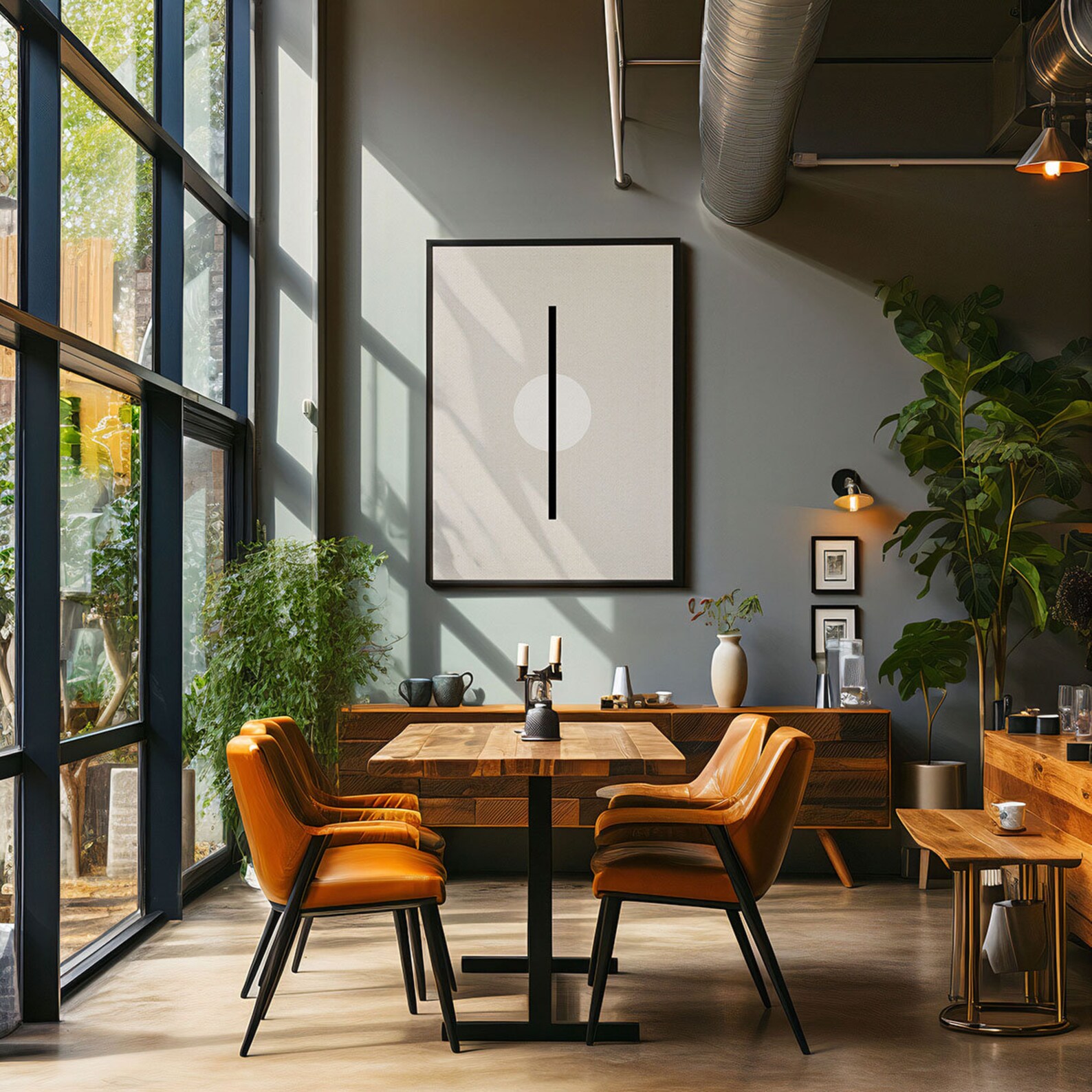 Zen Geometric Art | Japandi Art | Japanese Wall Art | Wabi Sabi Art ...