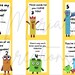 Numberblocks Valentines Printable Cards - Etsy