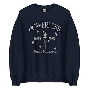 Powerless Crew Neck - Etsy