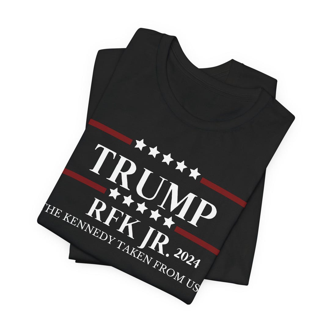 Trump RFK Jr 2024 T-shirt: Republican Conservative Political Tee - Etsy