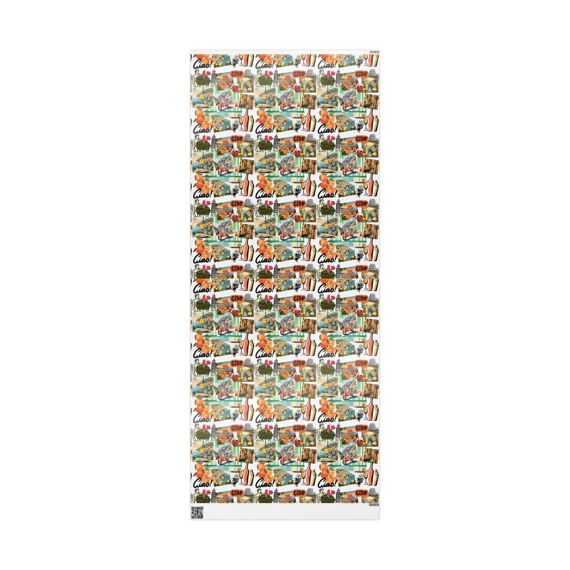 Italy Collage Gift Wrap: Amalfi Coast, Venice, Pisa - Etsy