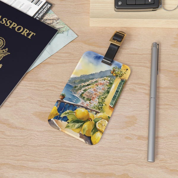 Italy Luggage Tags - Etsy