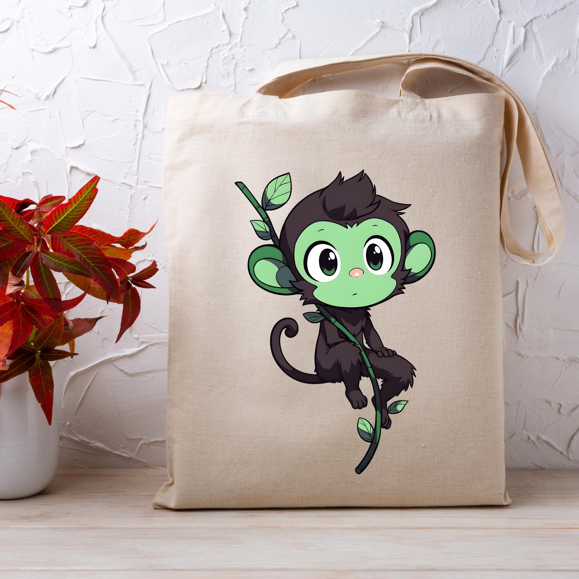 Capuchin Monkey PNG, Cute Monkey Clipart, Jungle Animal Art, Fantasy ...