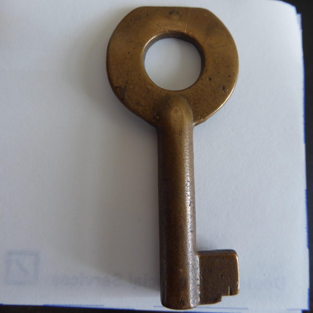 Vintage or Antique Brass Railroad Barrel Key New York Central - Etsy