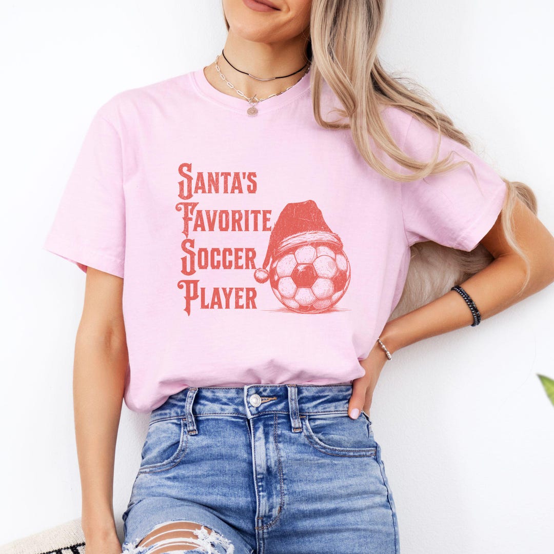 Christmas Soccer Shirt, Funny Christmas Shirt, Cute Winter Shirt ...