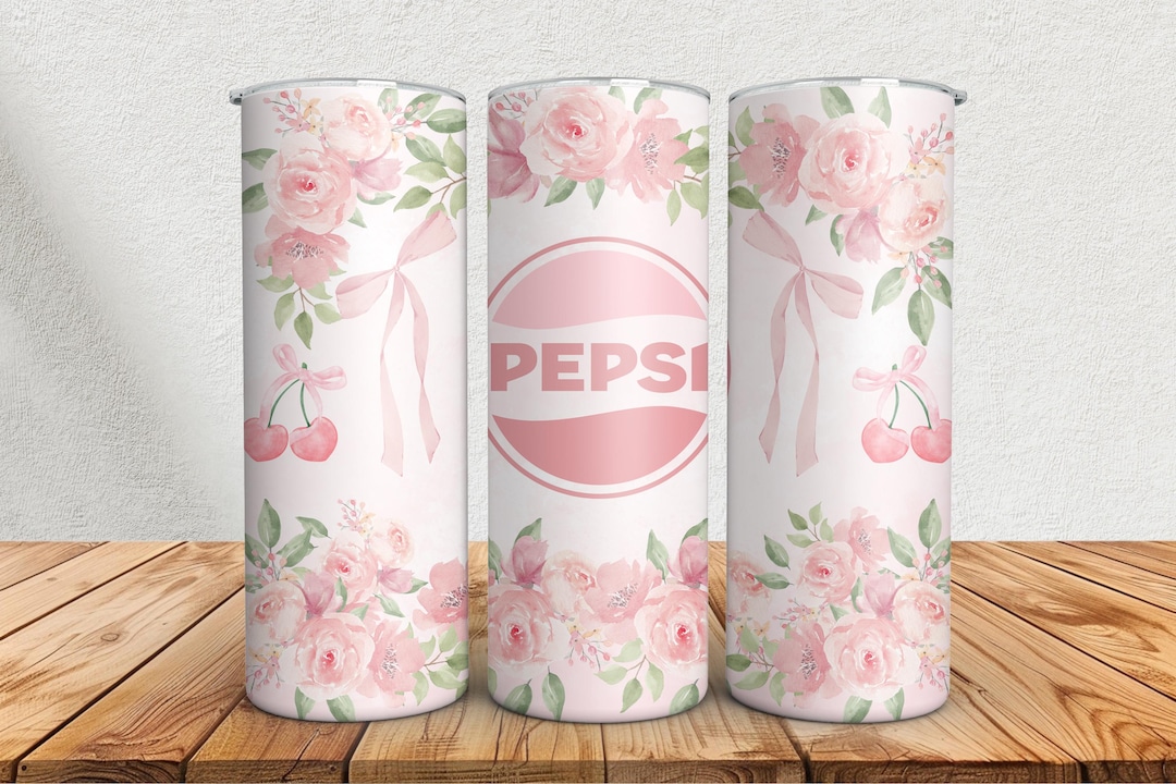 Pepsi Coquette 20 Oz Tumbler Wrap, Pepsi Tumbler Wrap, Popular Tumbler ...