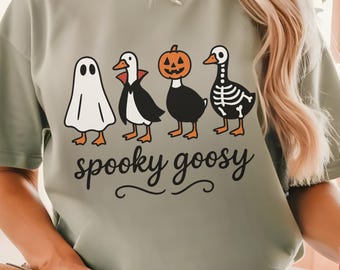 Funny Halloween Goose Png, Spooky Goose Png, Goose in Halloween ...