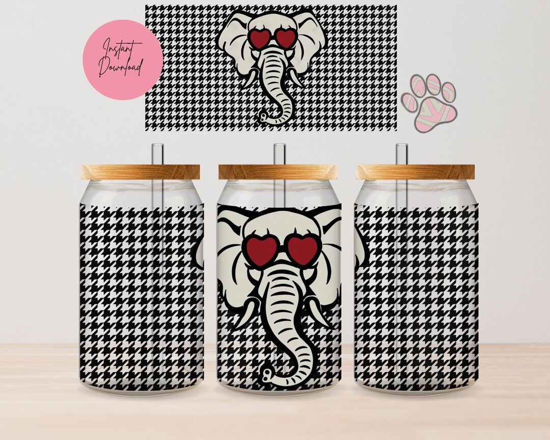 Alabama Tumbler Wrap, Alabama Glass Can Wrap, Libby Can Wrap, Alabama ...