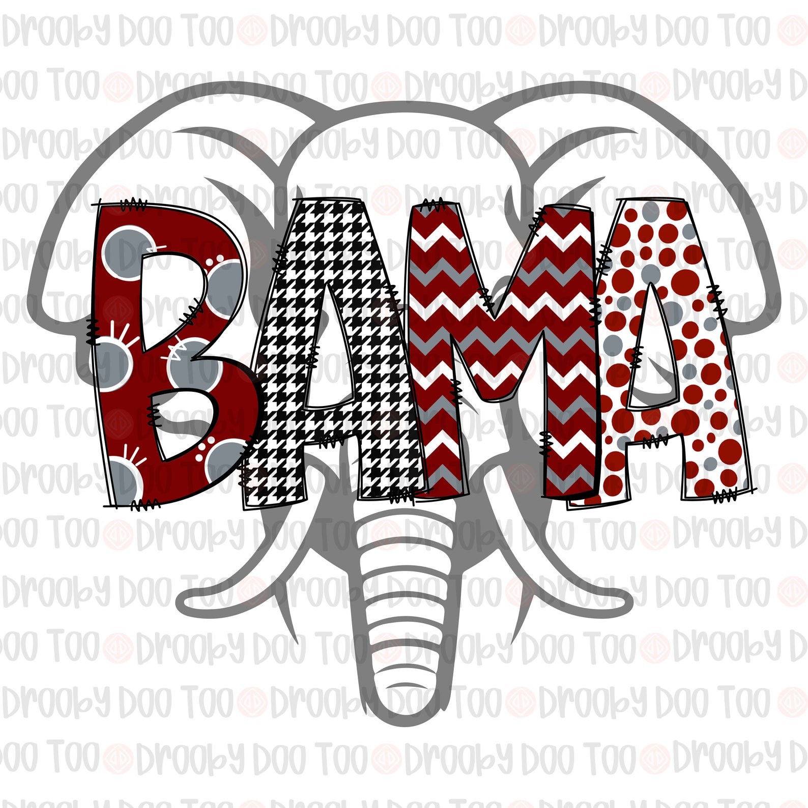 Alabama Football PNG for Sublimation, Alabama Sublimation Design ...