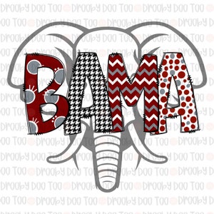 Alabama Football PNG for Sublimation, Alabama Sublimation Design ...