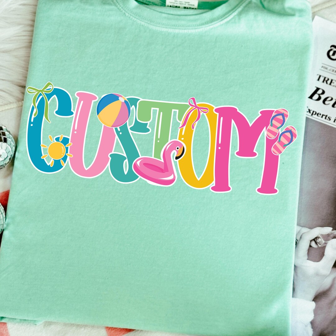 Custom Preppy Name or Text PNG, Custom Text Png, Custom Name Png ...