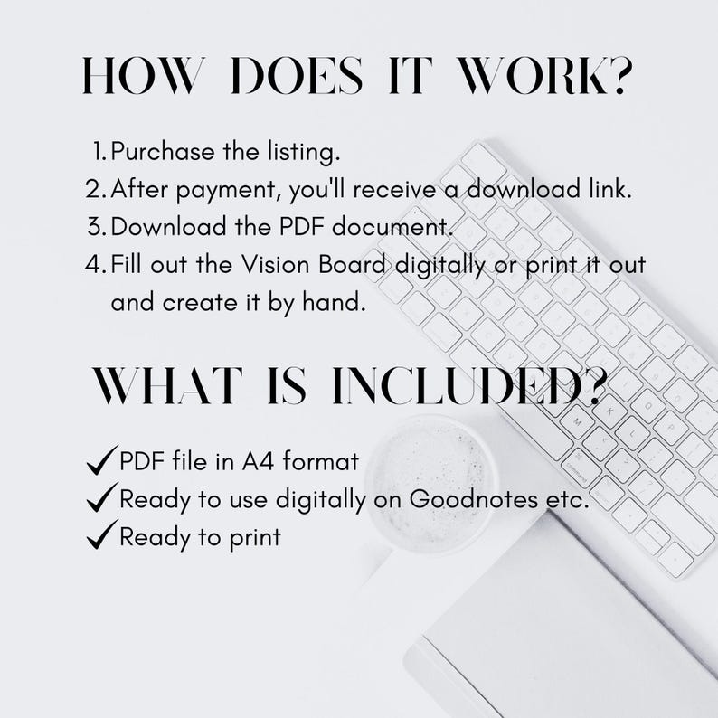 2026 Goal Setting Printable Workbook: Manifest Your Dreams With ...