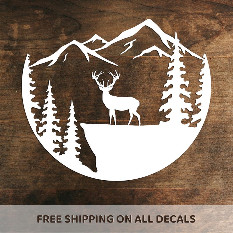 Elk Decal - Etsy