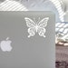 Butterfly Intricate Vinyl Decal Magical Fairy Bumper Sticker Gift for ...