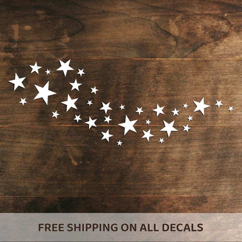 Stars Decal - Etsy