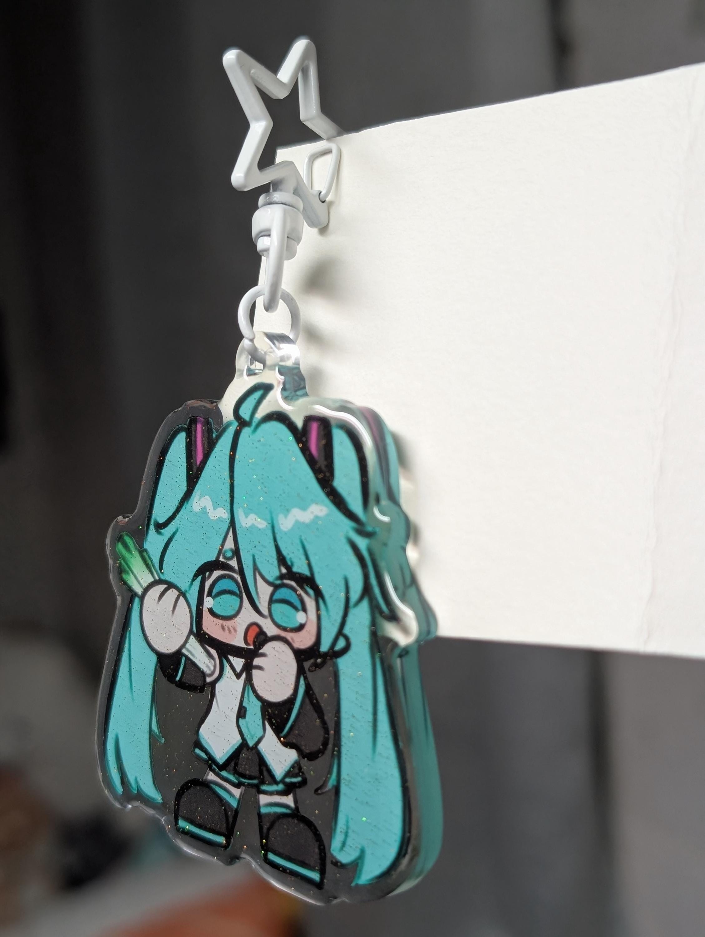 Hatsune Miku Keychains - Etsy
