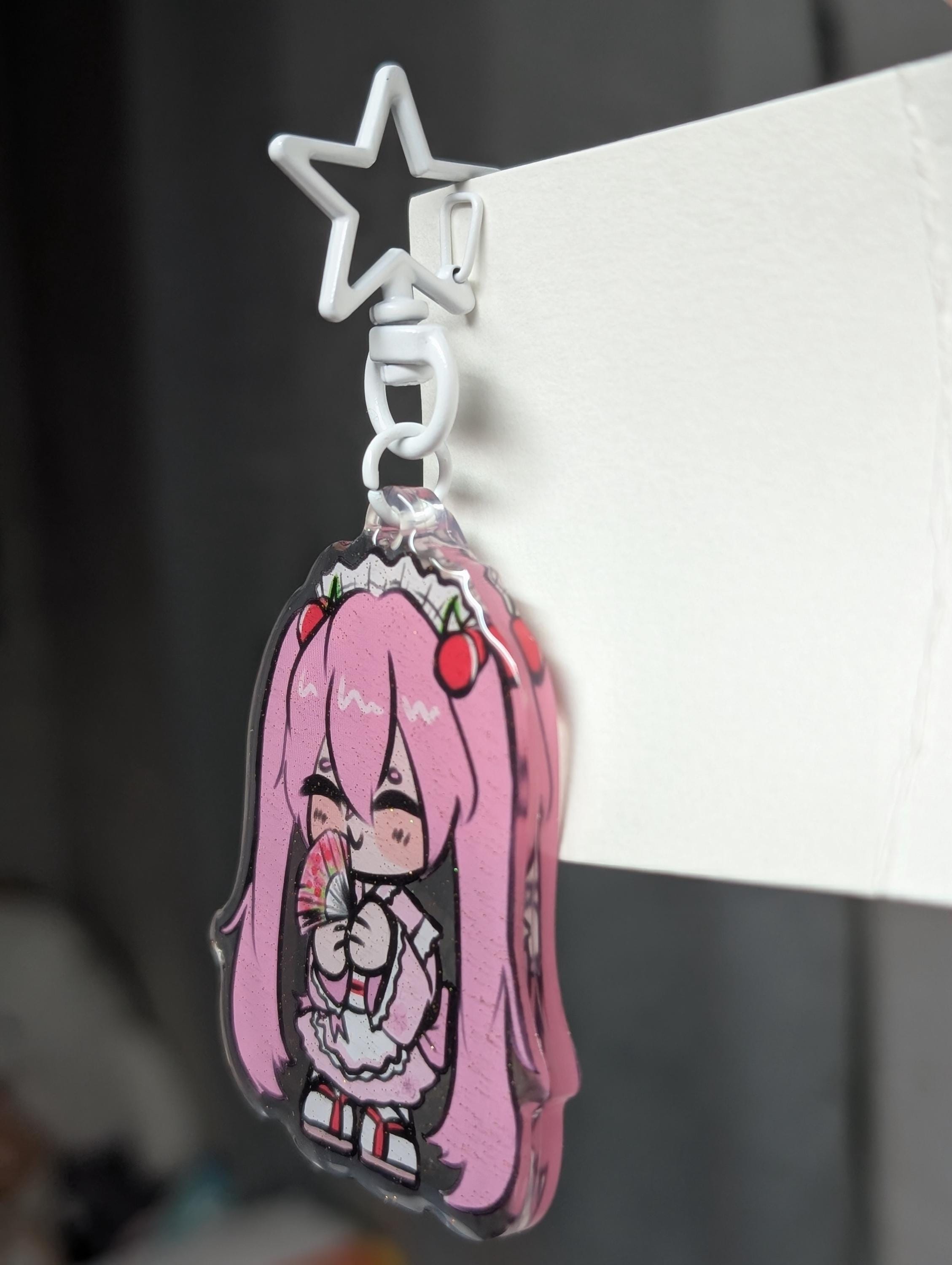 Hatsune Miku Keychains - Etsy