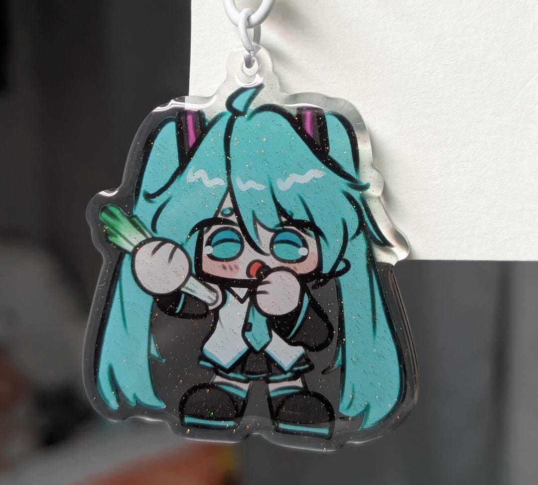 Hatsune Miku Keychains - Etsy