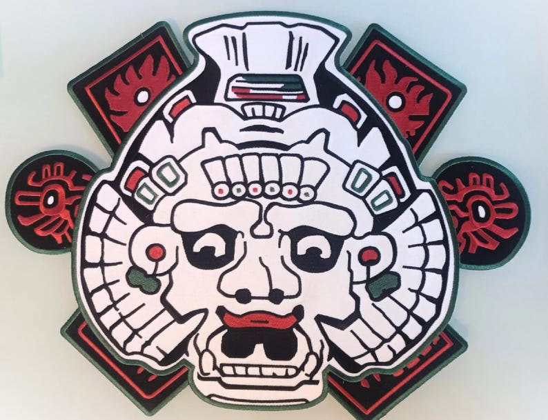 SOA Mayans Northern Cali MC Biker Jacket Vest Back Patch [7PC Black ...