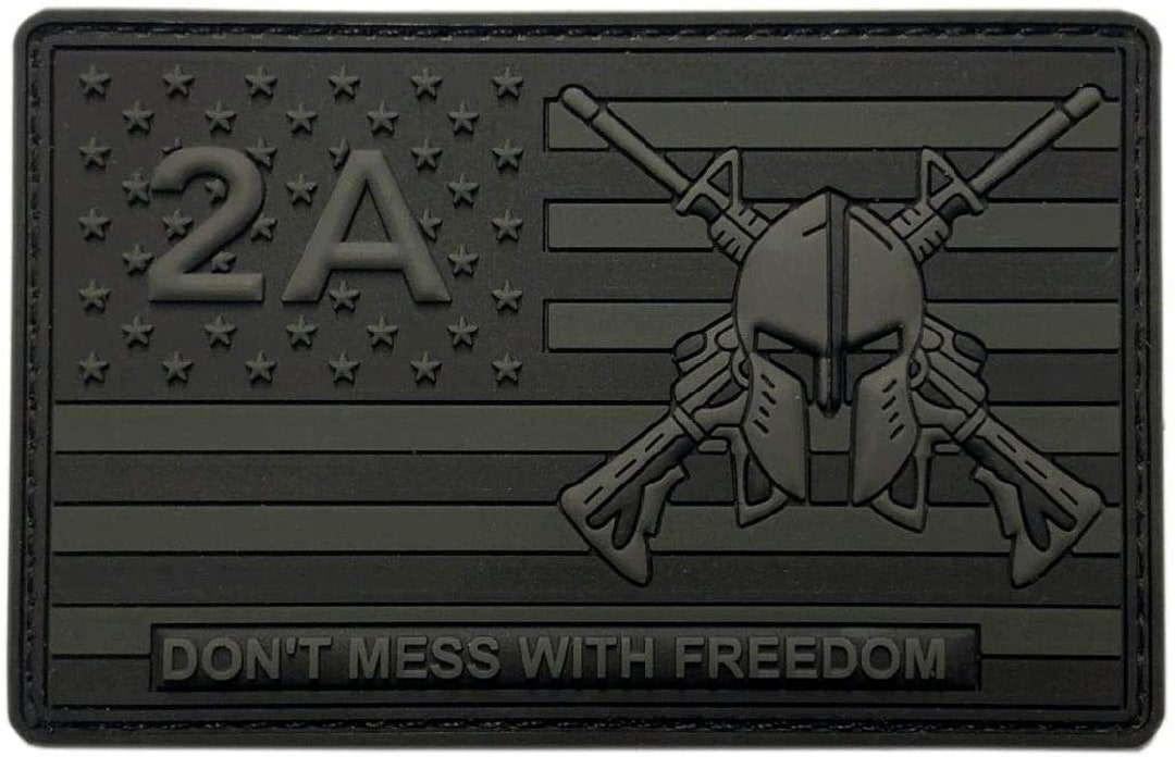 2nd Amendment Patch [“hook Brand” Fastener - 3D-PVC Rubber- P5] - Etsy