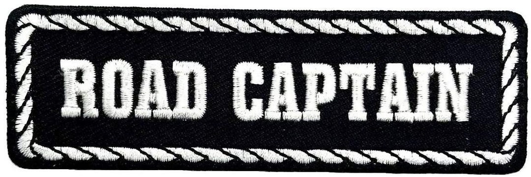 Road Captain MC Biker Patch [iron on Sew on 4.0 X 1.25] - Etsy