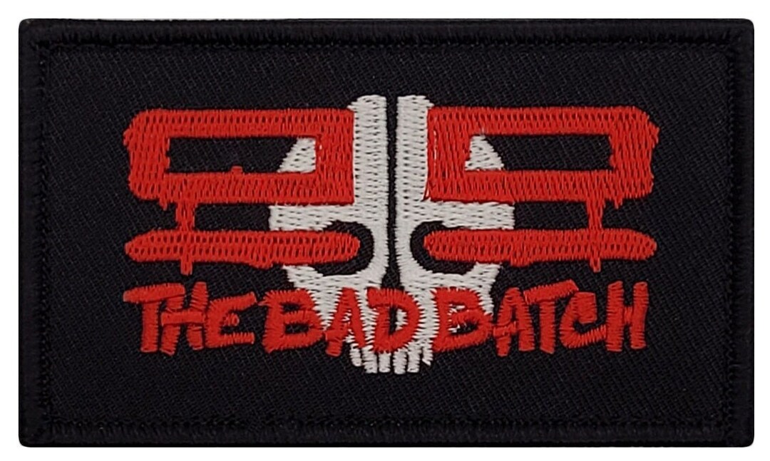 Bad Batch Clone Force Morale Embroidered Patch (hook Backing - 3.5 X 2. ...