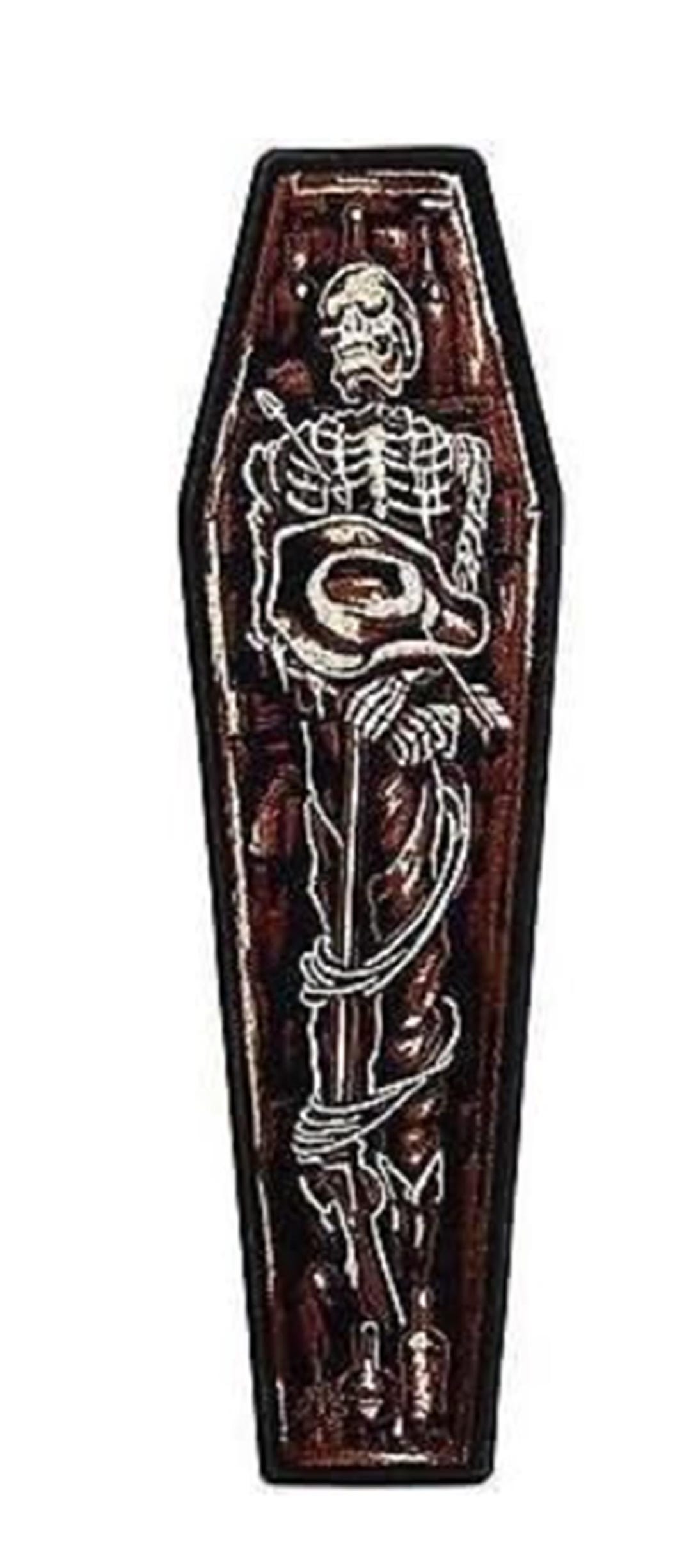 Casket Cowboy ARROW Coffin Jacket Vest Back Patch [12.0 X 3.0 -iron on Sew On] - Etsy