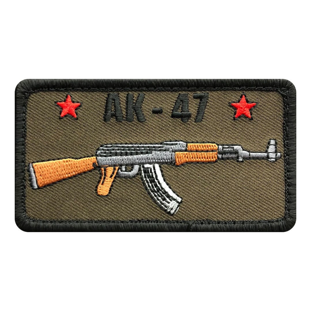 AK47 3.5 Inch Patch (embroidered Hook) - Etsy