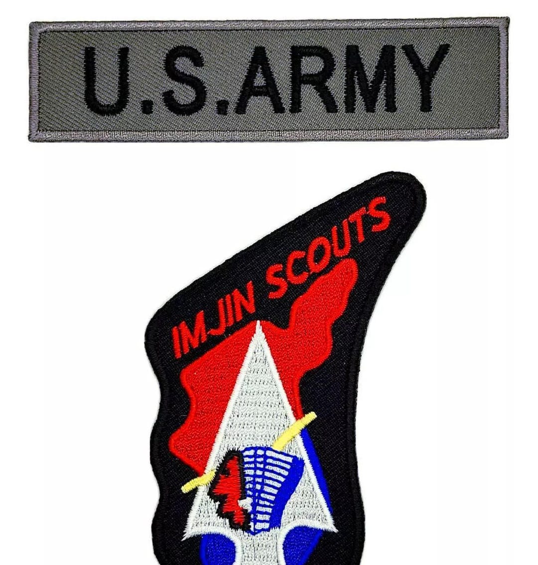 Imjin Scouts Korea DMZ Patch [2PC Bundle - Iron on Sew on ] - Etsy