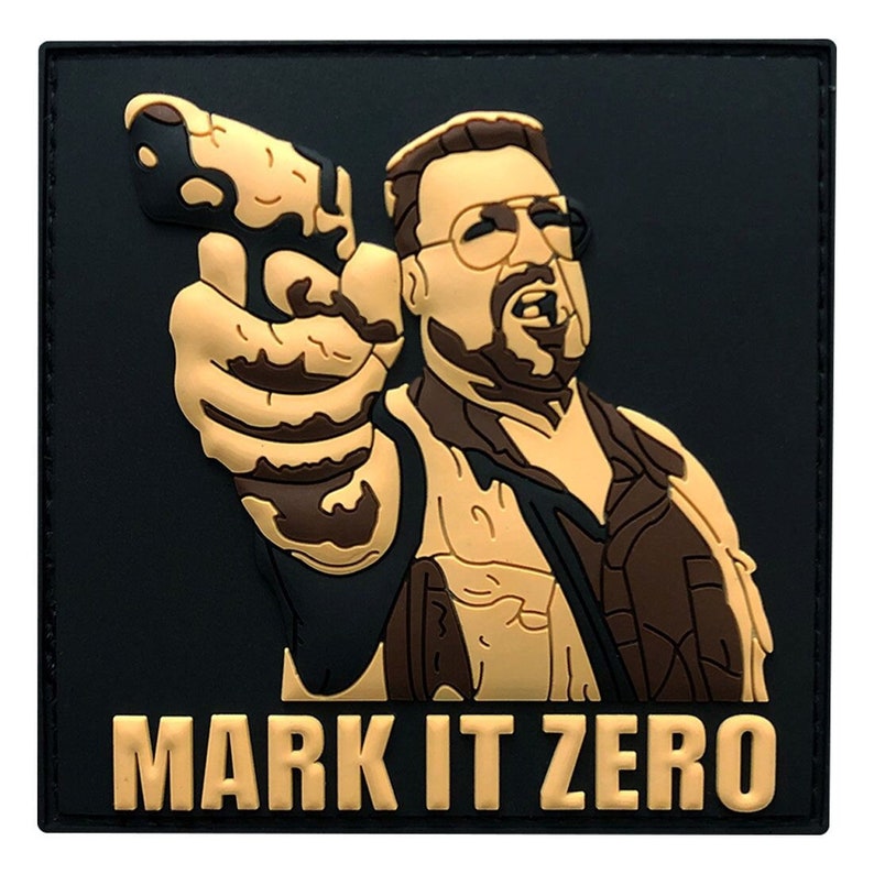 Mark It Zero Big Lebowski Hook Patch [3D-PVC Rubber-3.0 X 3.0 Inch -MZL ...