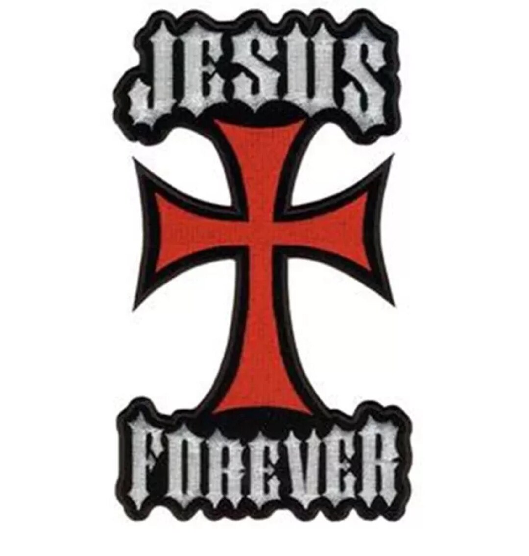 Jesus Forever Patch (6" Width X 11" Height) - Etsy