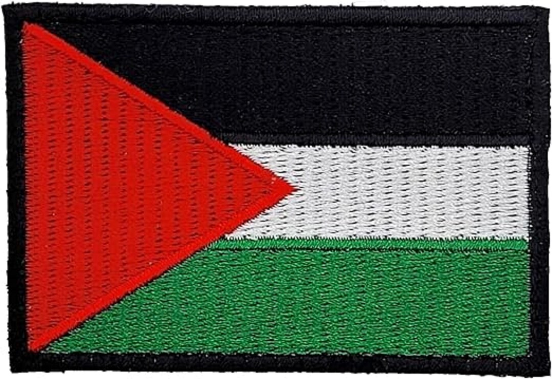 Palestine Flag Tactical Embroidered Patch (hook Fastener) 3.0 X 2.0 ...