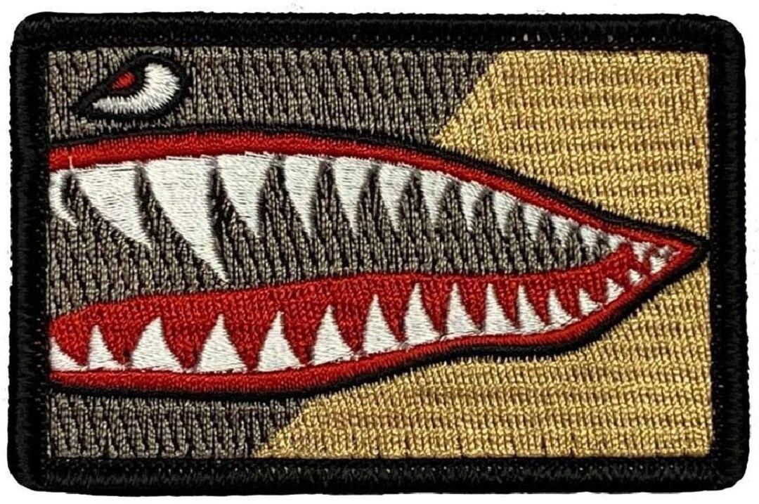 Warhawk Shark Teeth 3.0 X 2.0 Patch “hook” Fastener - Etsy