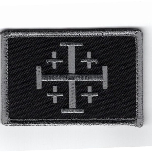 Jerusalem Cross Patch - Etsy