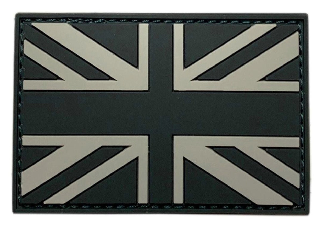 UK British Flag Tactical Patch [3D-PVC Rubber -3.0 X 2.0 - “hook Brand ...