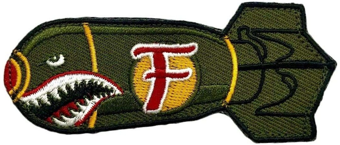 WW2 F Bomb 3.5 Inch Patch (embroidered Hook) - Etsy