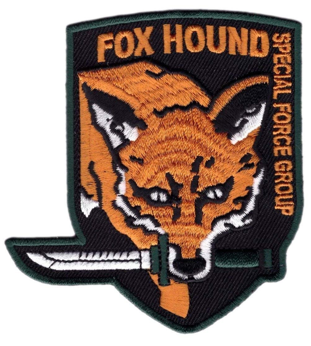 Metal Gear Fox Hound Special Force Solid Snake Cosplay Costume Patch ...