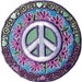 Peace Sign Daisy Flowers Unique Design Embroidered Patch Iron on Sew on ...