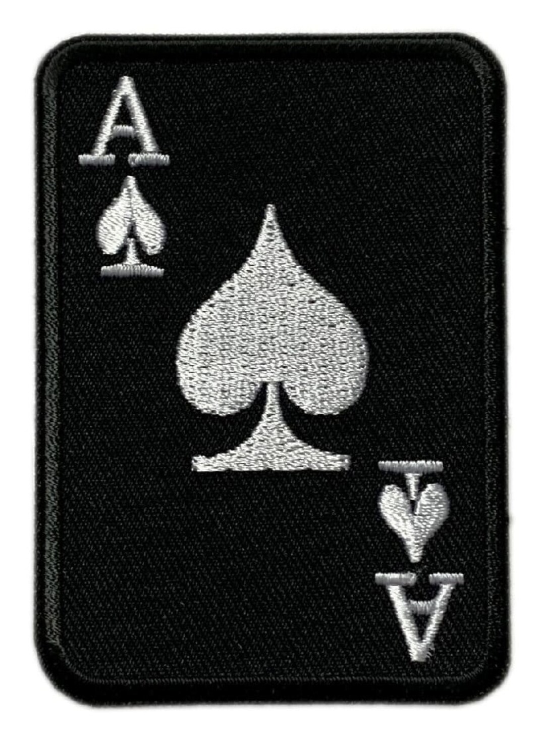 Ace of Spades Embroidered Patch: Iron On/sew on (3.0 X 2.0 Inch) - SA12 - Etsy