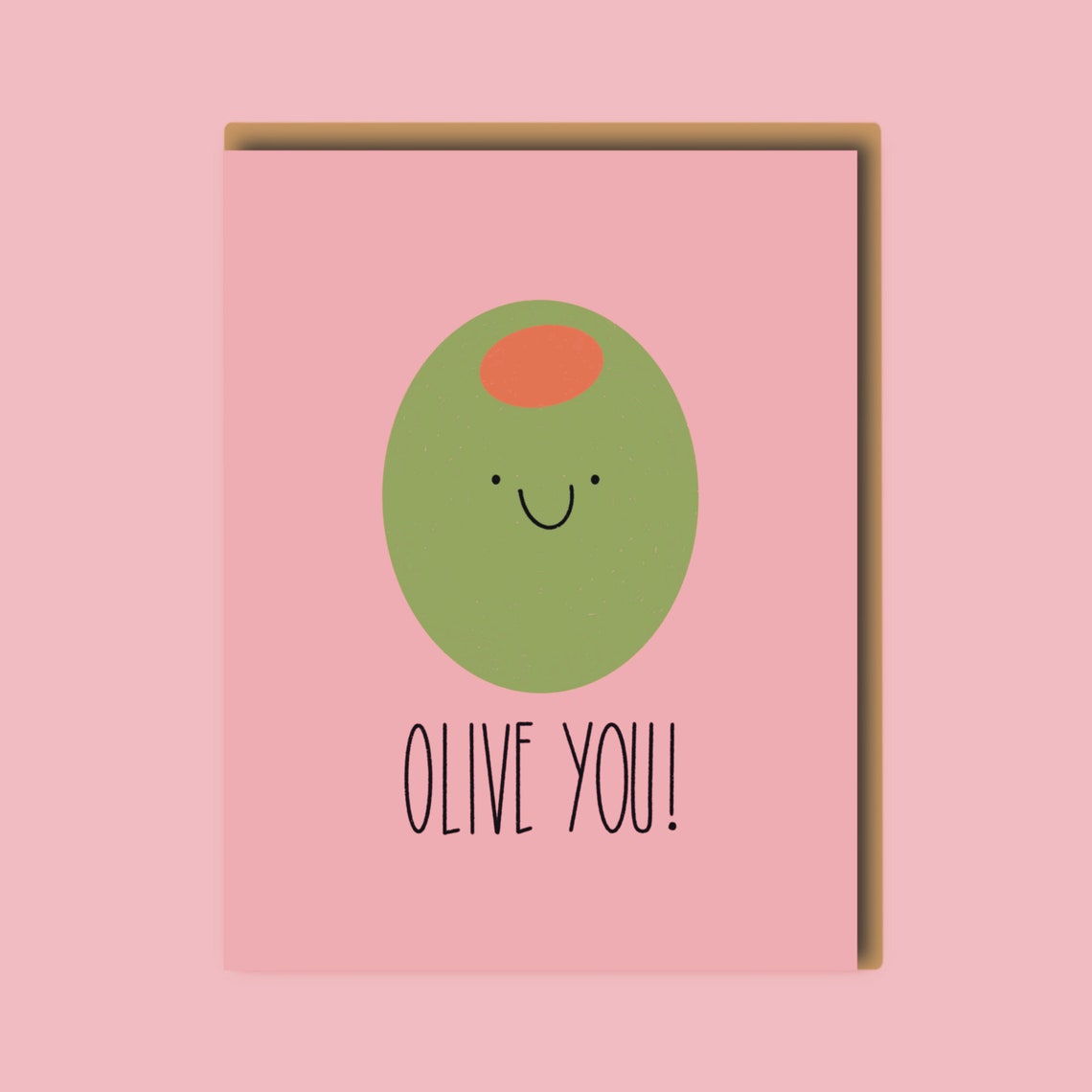 Olive You Card, Anniversary Card, Valentines Day Card, Boyfriend Card ...