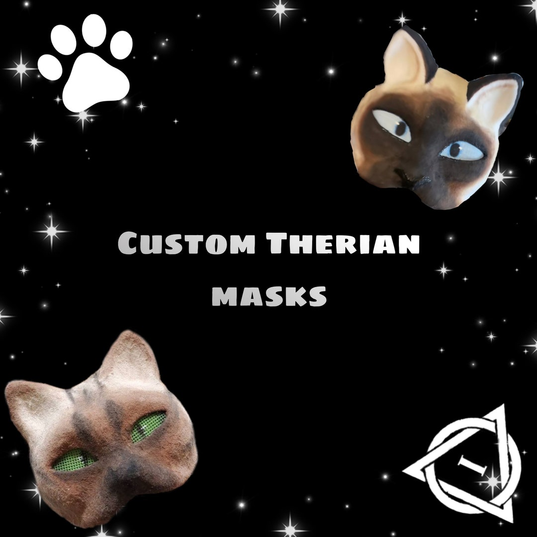 Therian Mask Personalized Handmade Custom Masks. - Etsy