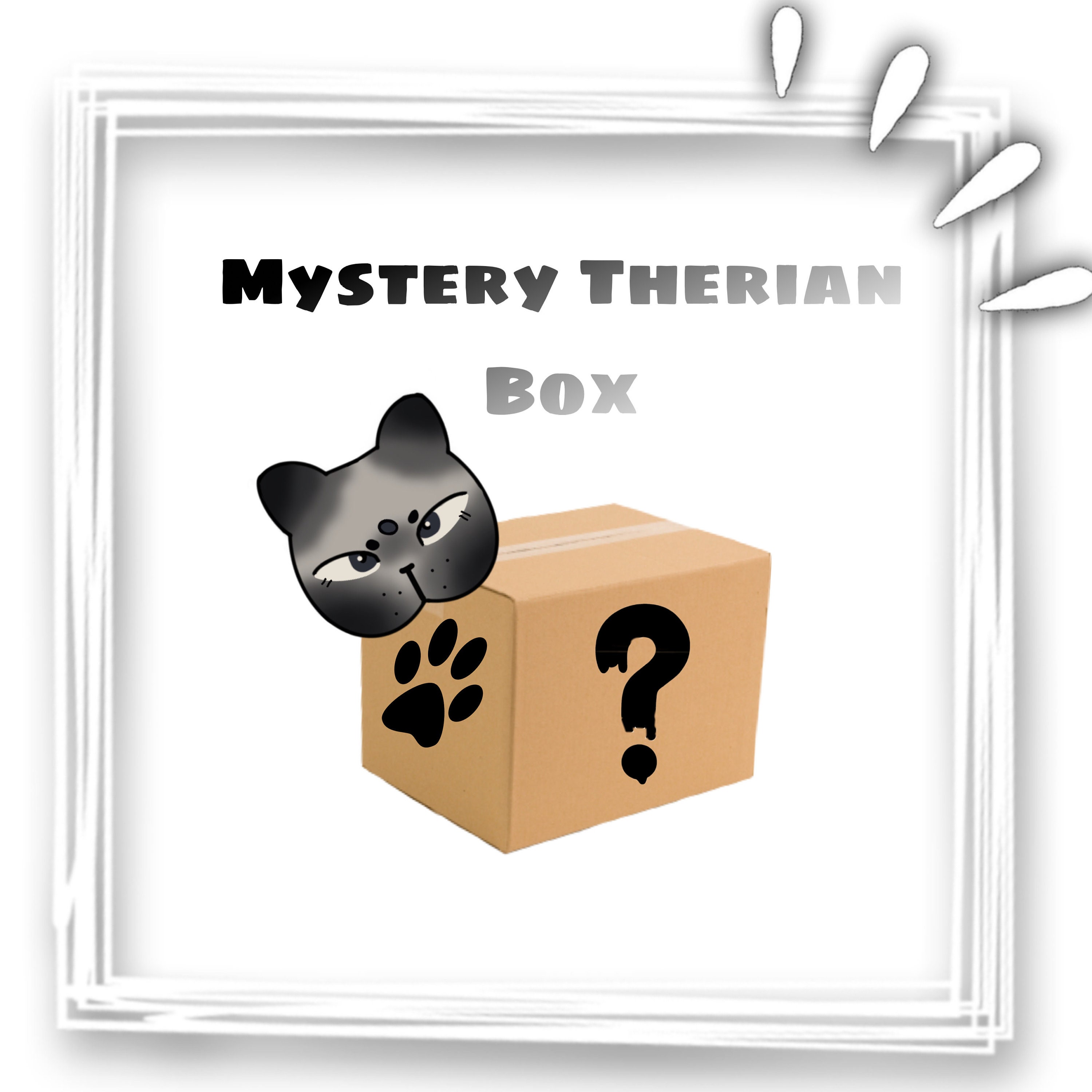 Therian Mystery Box With Therian Mask - Etsy Australia